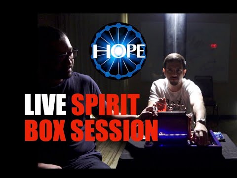 Powerful LIVE Spirit Box Session: Everyone Receives Messages from ...